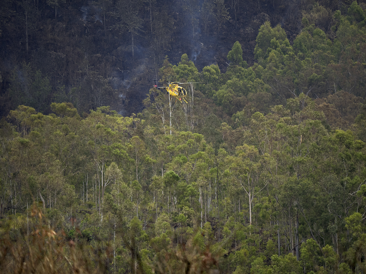 Hurricane Lane Fire Damage - Lahainaluna